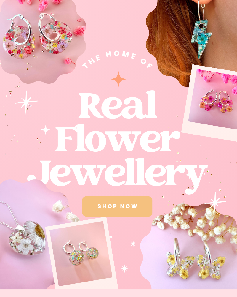 Kooky Bloom | Real Flower Jewellery | Handmade with Love in the UK